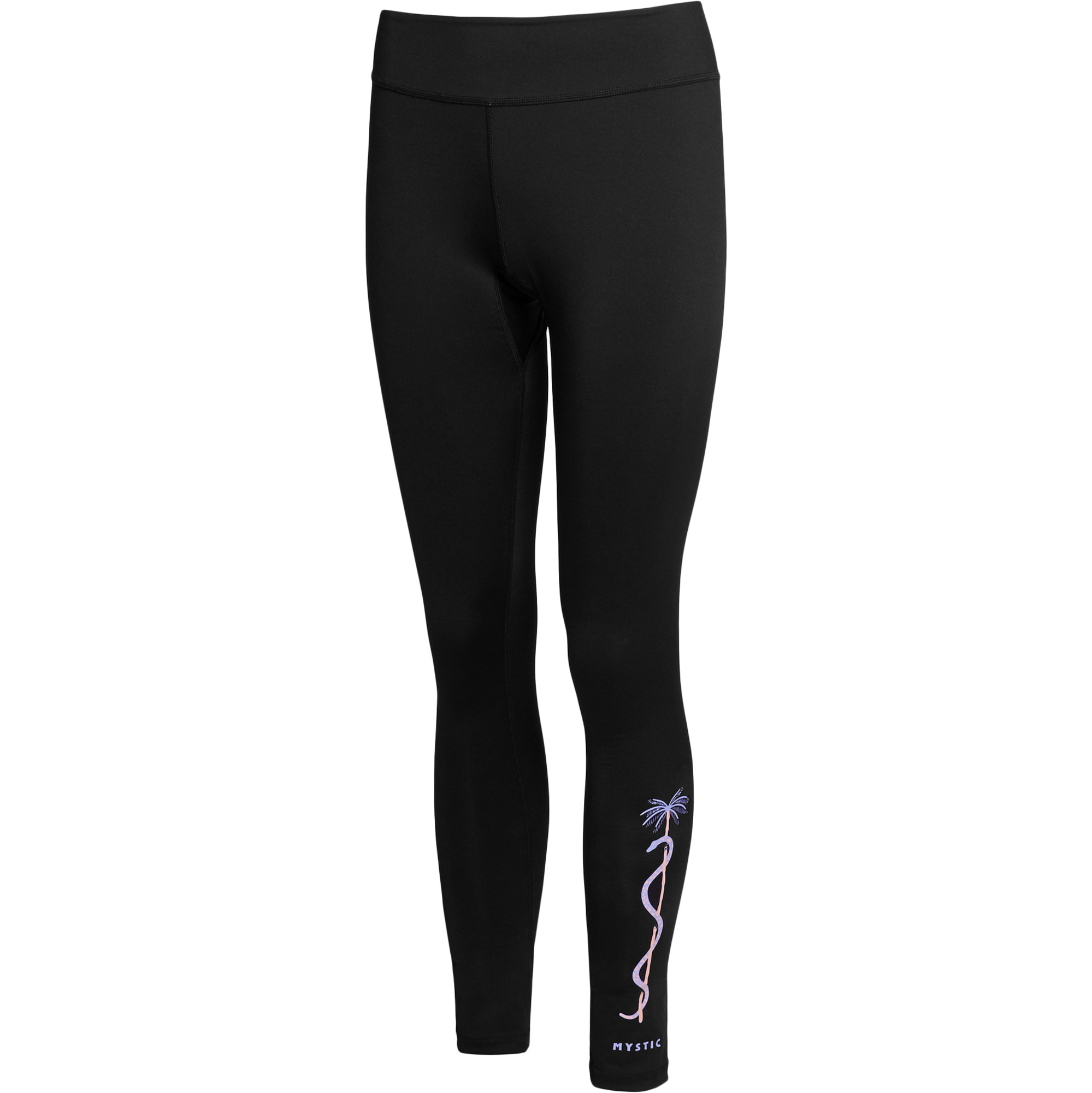 2022 Mystic Womens Paradise UV Leggings 35106220295 - Black - Boardsports - Stand | Wetsuit Outlet